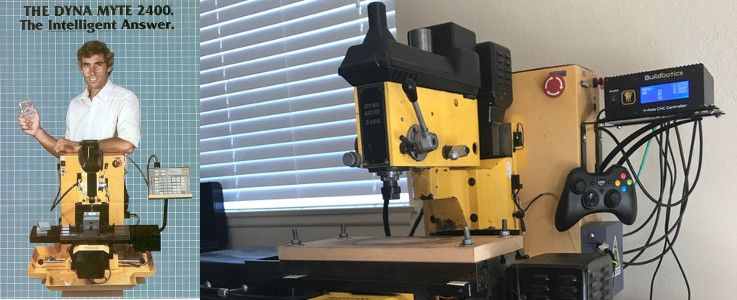 Retrofitting the Dyna Myte 2400 with a Buildbotics CNC Controller